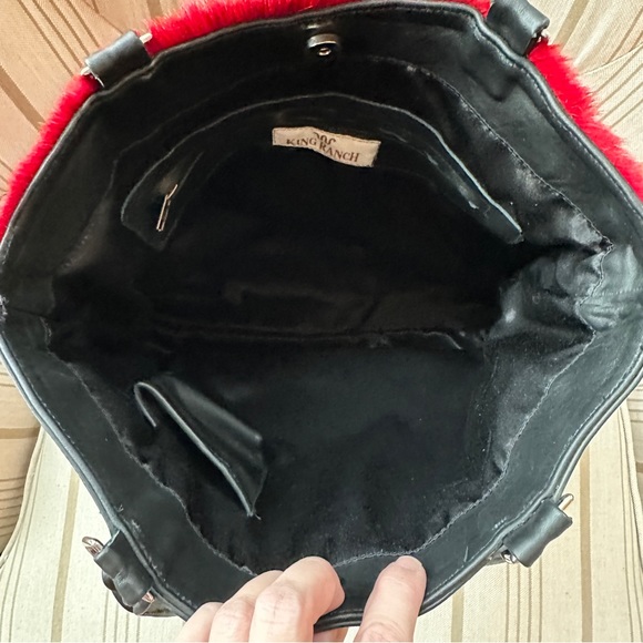 King Ranch | Bags | King Ranch Red Cowhide Tote | Poshmark